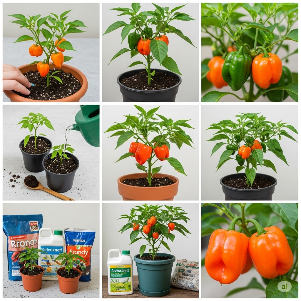 Plante uma vez e colha milhares: como cultivar pimentas habanero em ...